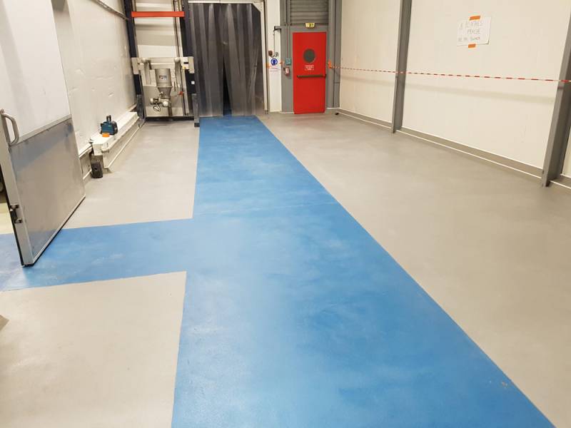 Pose de revêtements de sol techniques résine époxy - FRANCE EPOXY INDUSTRIE